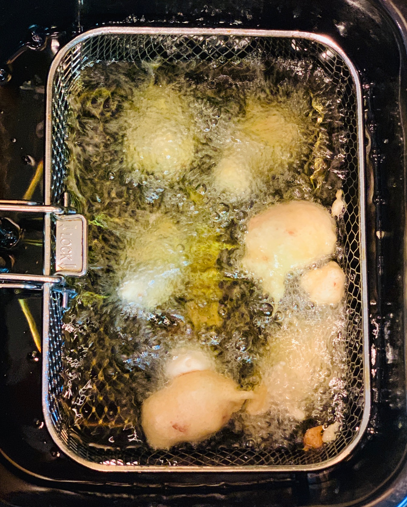 Bacon Beignets with no yeast - The Art of Food and Wine