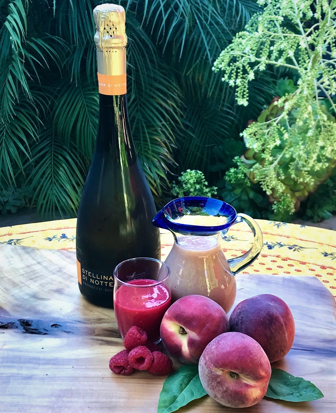 Peach Bellini with Fresh Peach Puree - The Art of Food and Wine