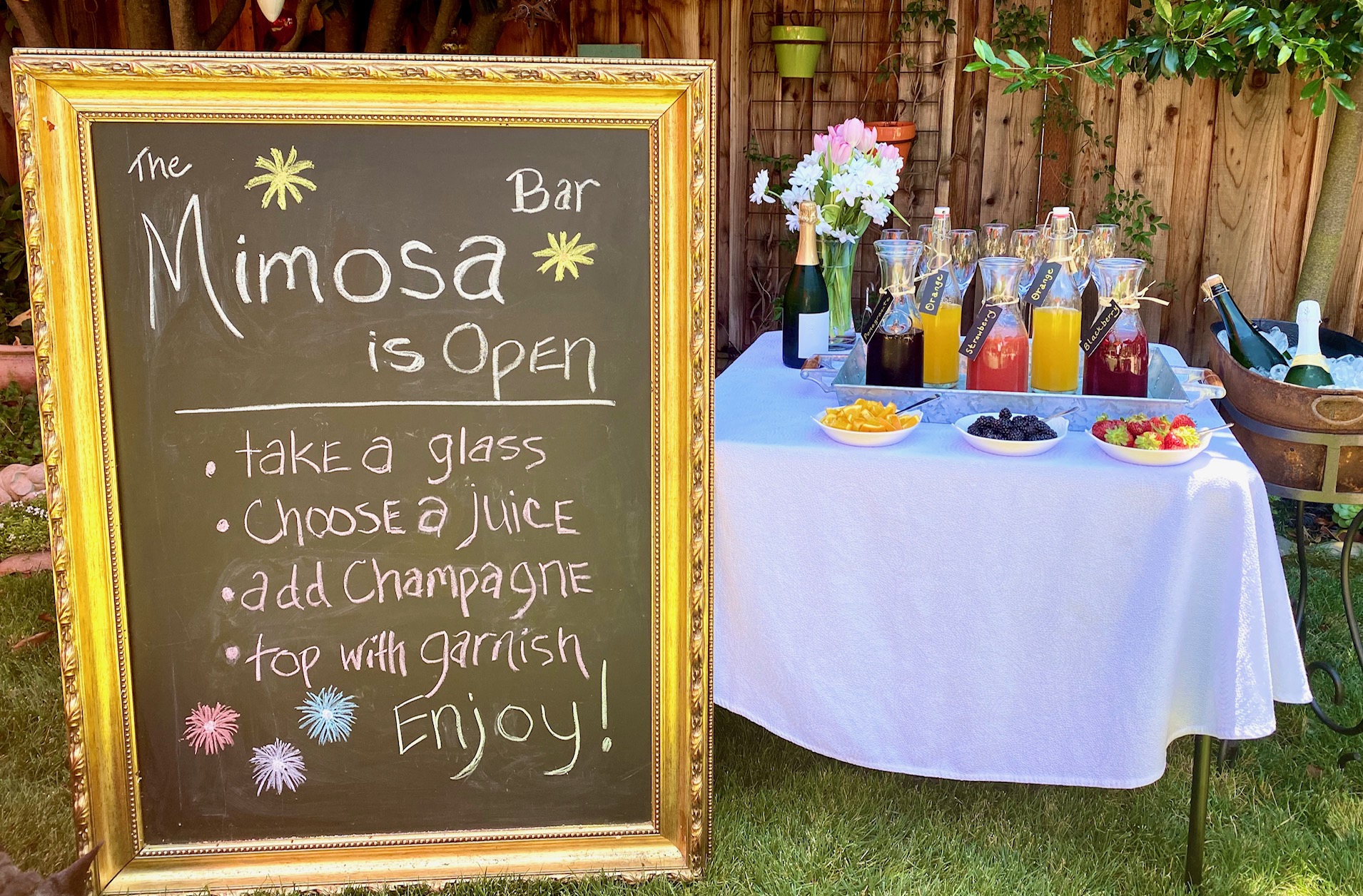 How to Make a Mimosa Bar - The Art of Food and Wine