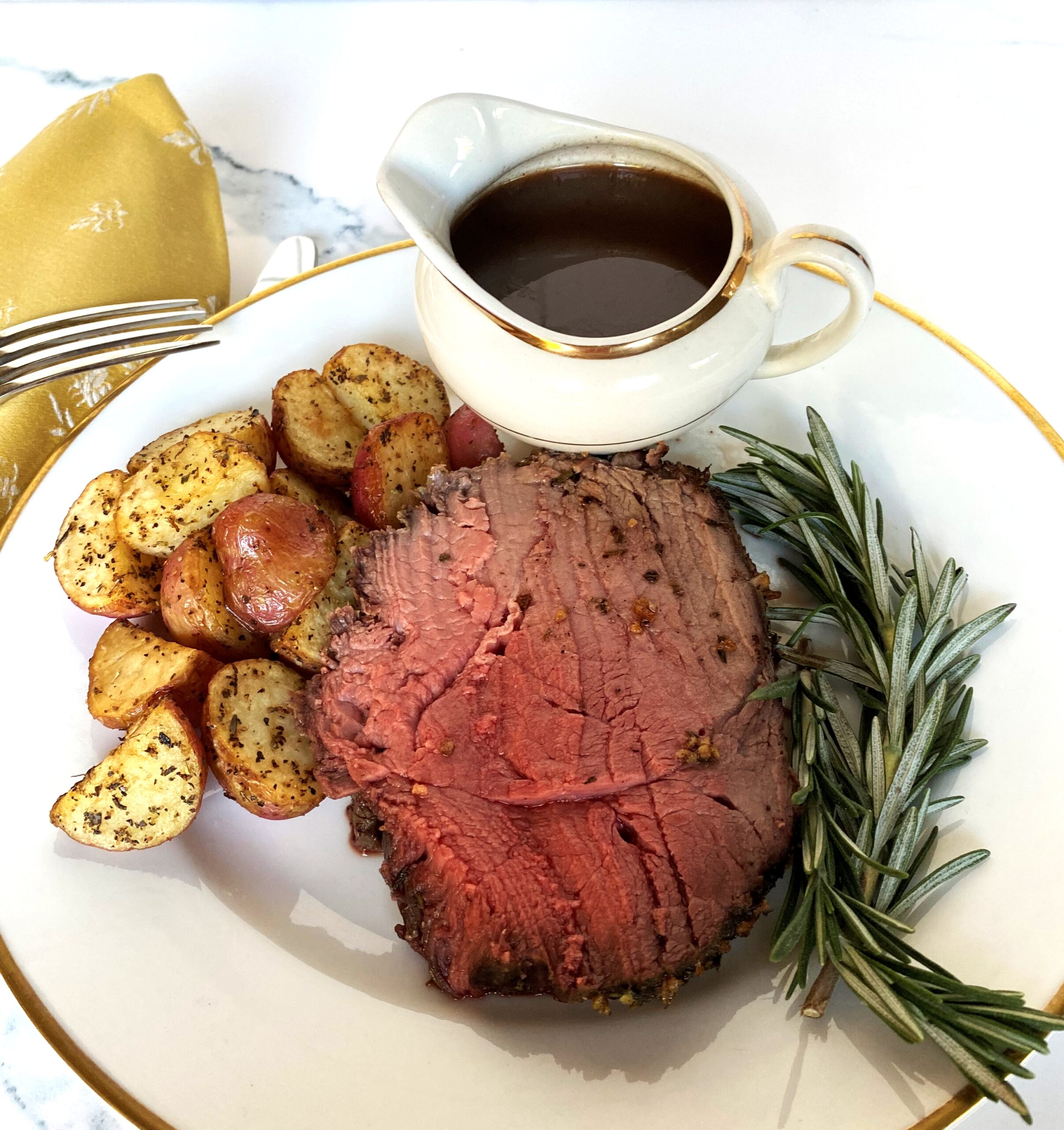 Savory Perfect Roast Beef dinner - The Art of Food and Wine