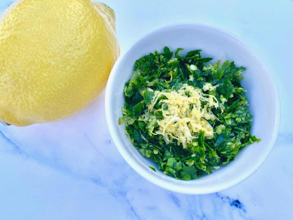Gremolata (Classic Italian Parsley condiment) - The Art of Food and Wine