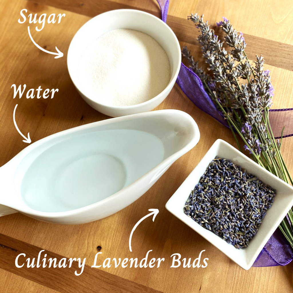 Lavender Syrup - just 3 ingredients - The Art of Food and Wine
