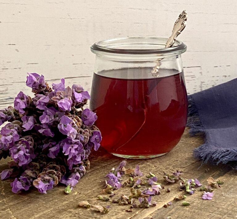 Lavender Syrup - just 3 ingredients - The Art of Food and Wine