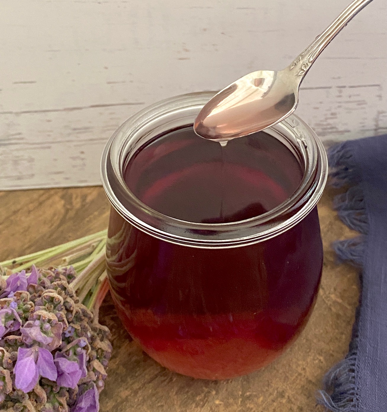 Lavender Syrup - just 3 ingredients - The Art of Food and Wine