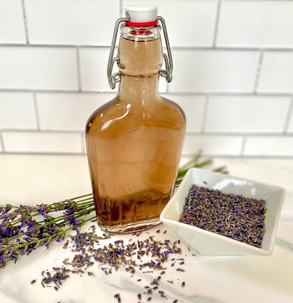 Lavender Syrup - just 3 ingredients - The Art of Food and Wine