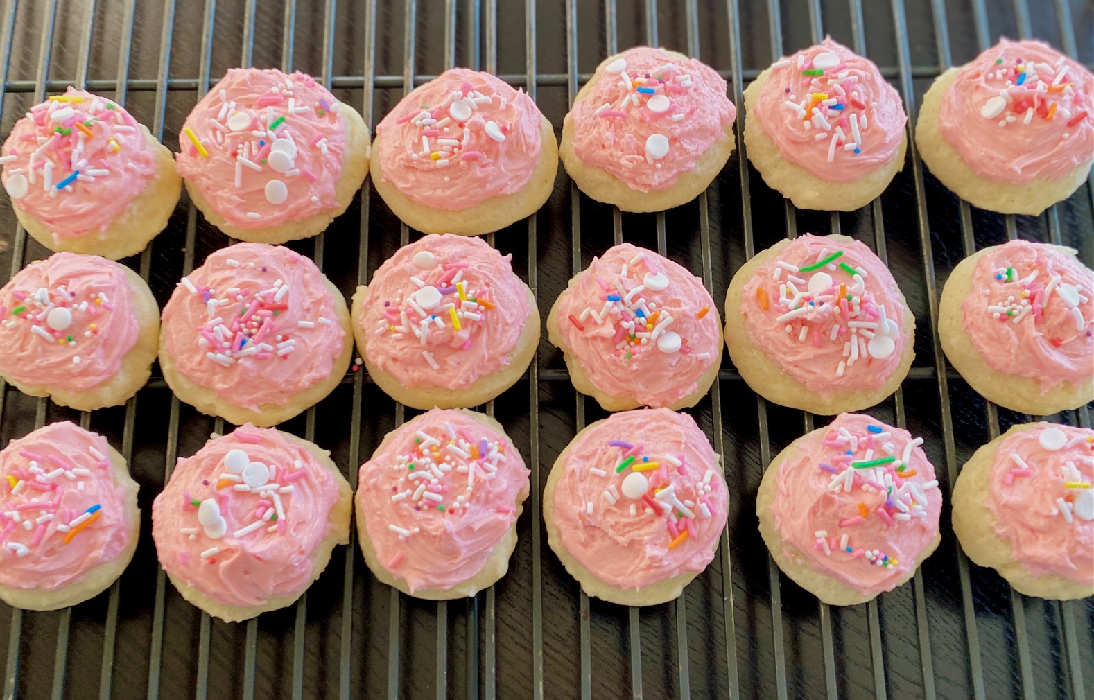 Drop Sugar Cookies (with Sprinkles) - The Art of Food and Wine